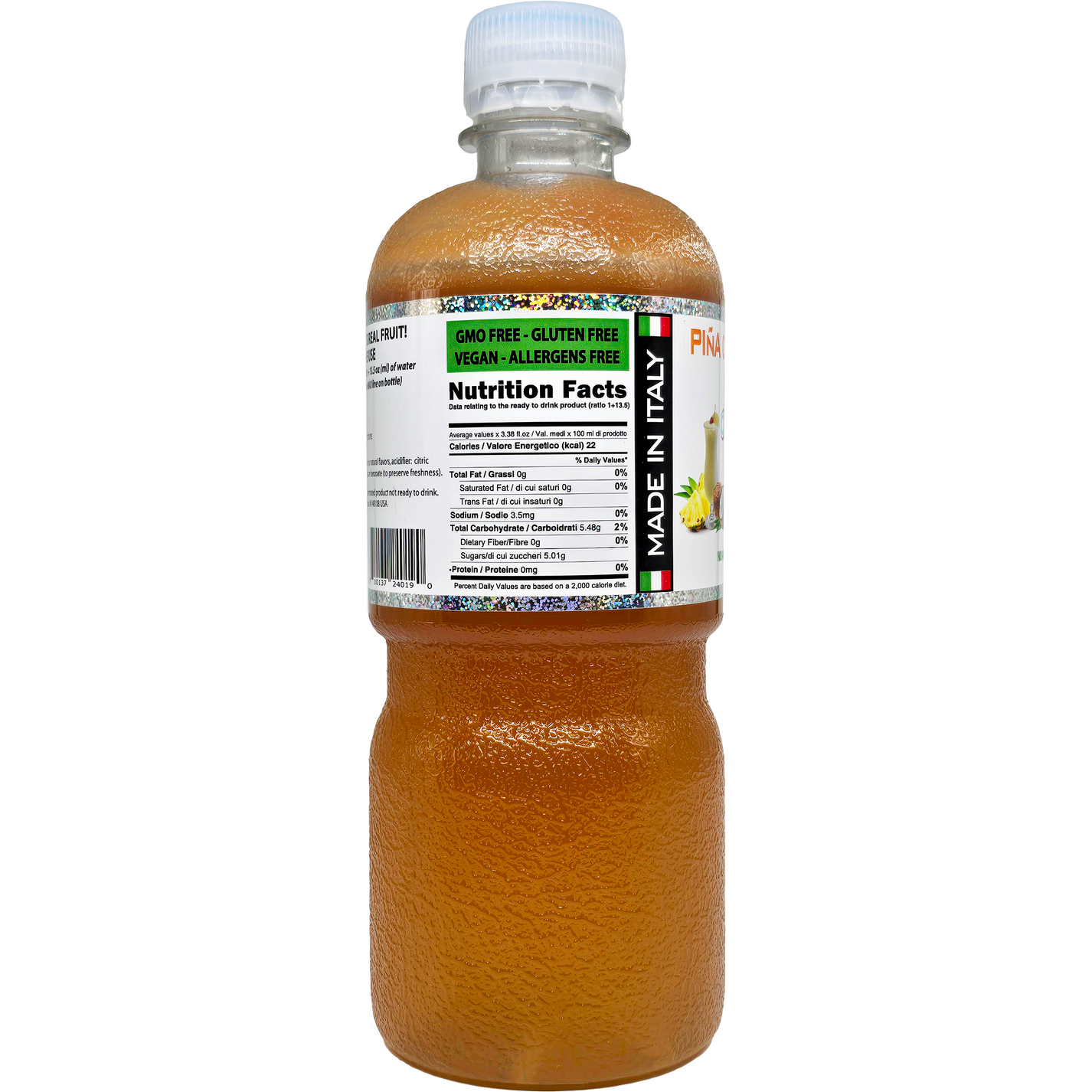 Pina Colada Premium Italian Syrup (Non-Alcoholic) – Drinkmate USA