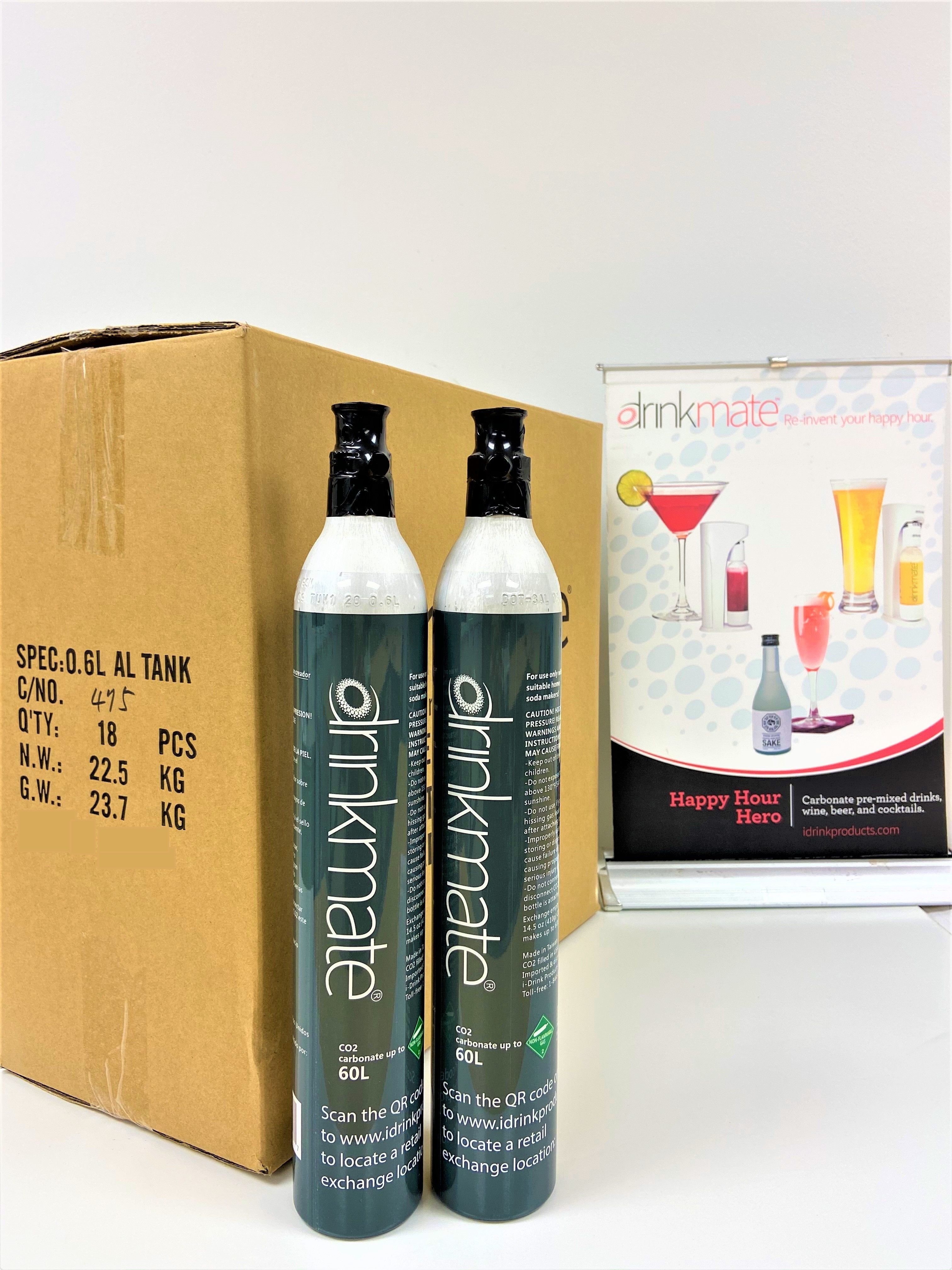 60L CO2 Cylinders - 18 pack Master Carton – Drinkmate USA