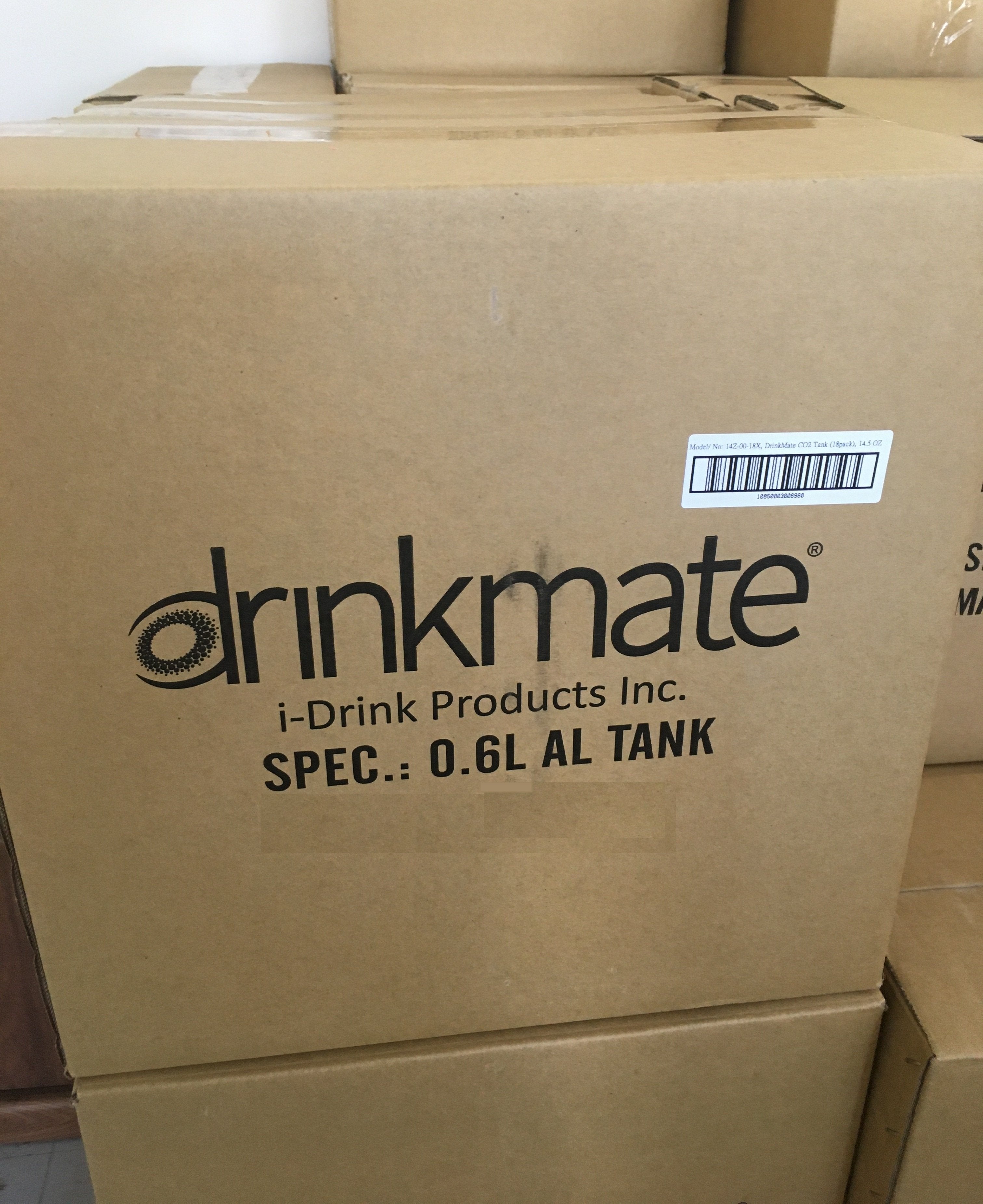 60L CO2 Cylinders - 18 pack Master Carton – Drinkmate USA